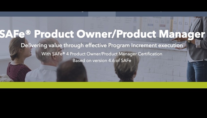 SAFe Product Owner - 2-day certification program (15-20 participants ...